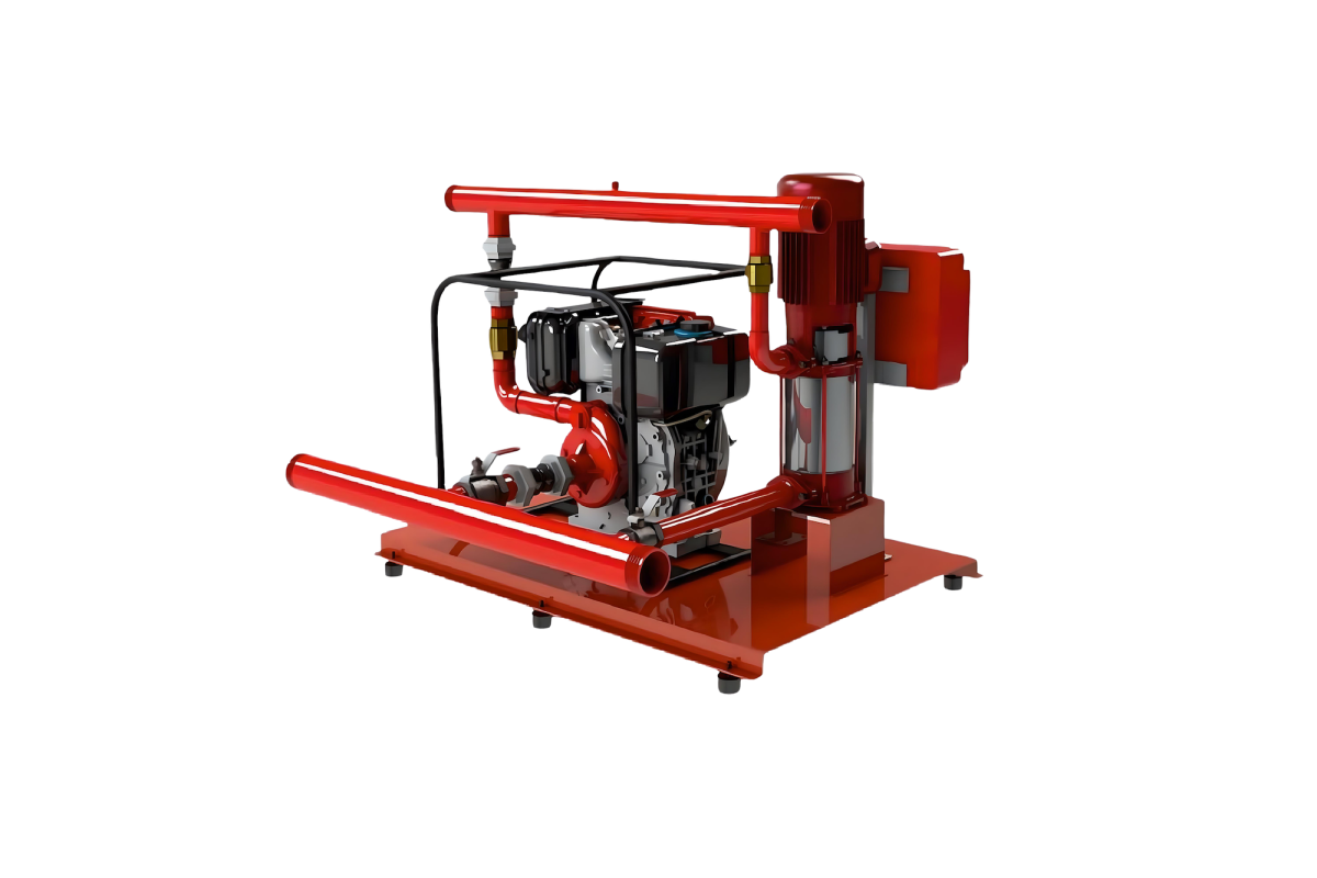 Electric Fire Fighter Pumps - Bader Motor Technology